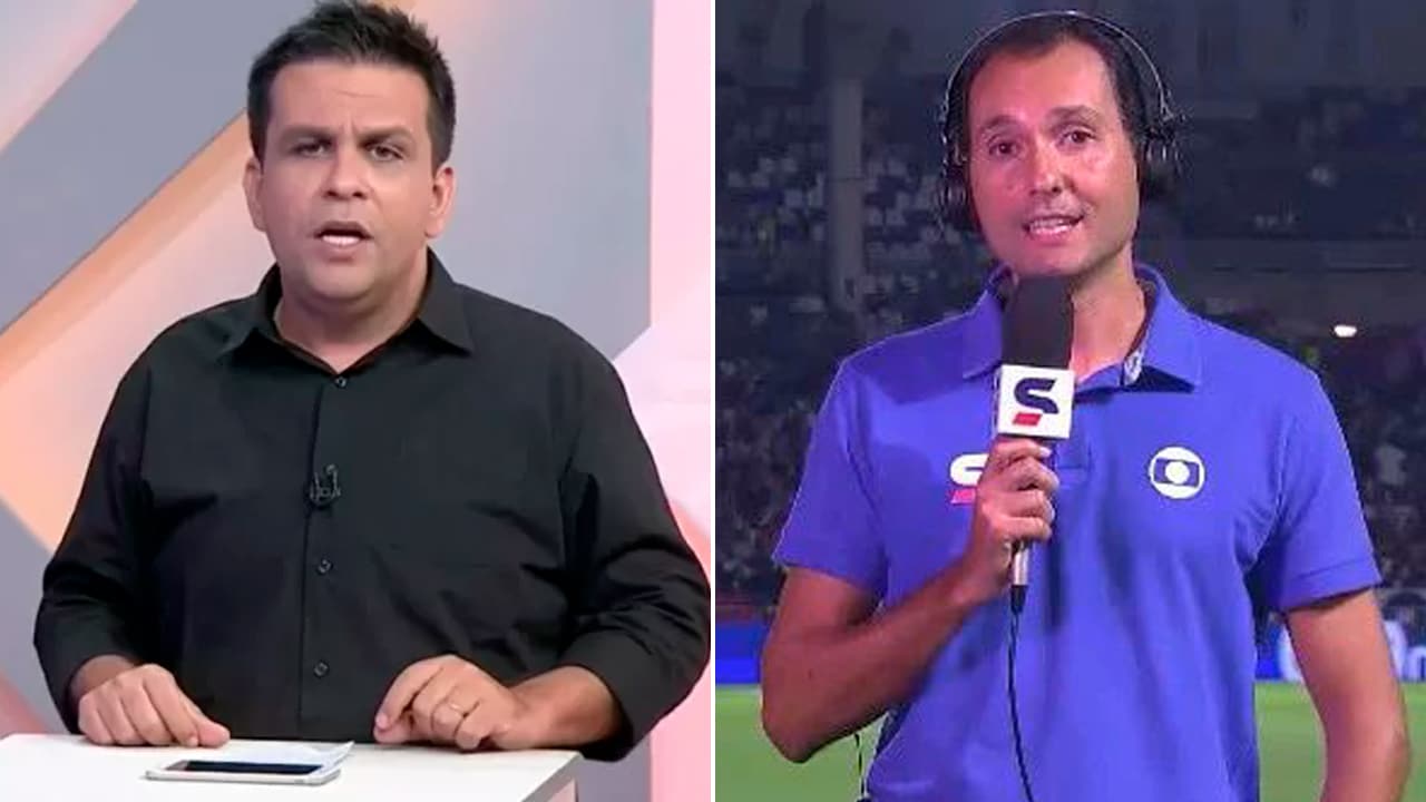 Narrador e repórter da Globo se estranham ao vivo durante transmissão