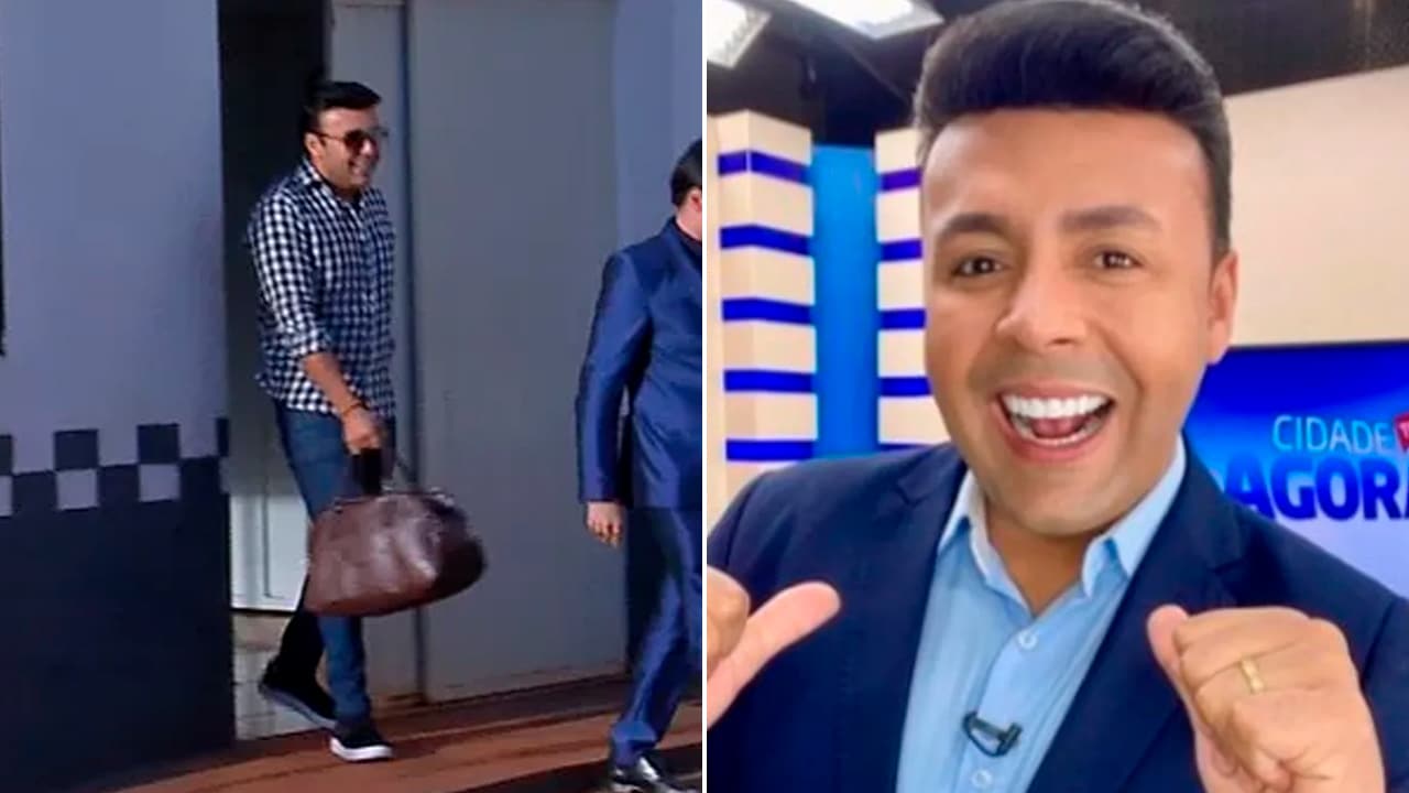 Apresentador que agrediu namorada deixa a prisão para cumprir pena em ...