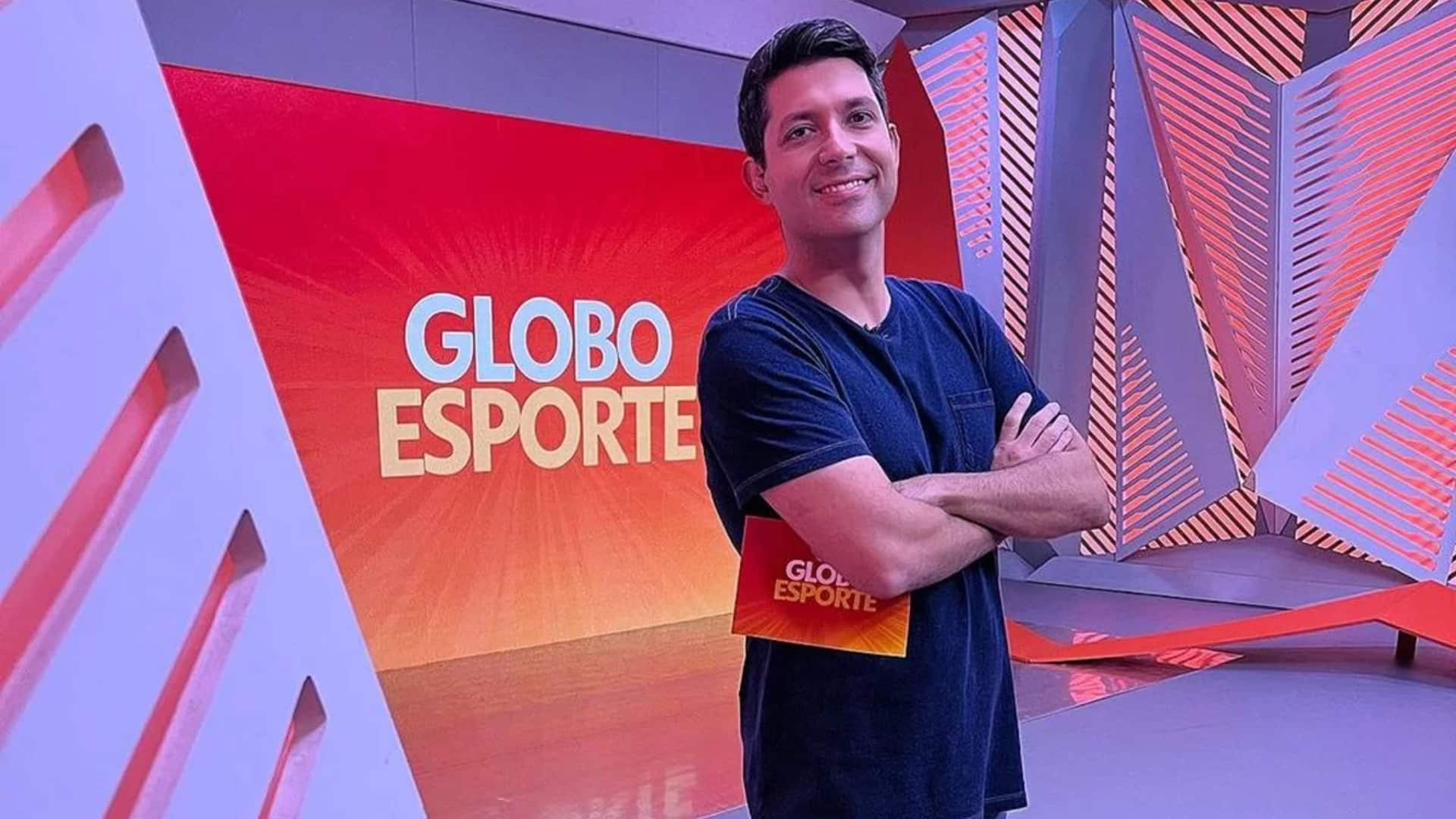 Apresentador do Globo Esporte, Caio Maciel deixa a emissora depois de seis anos