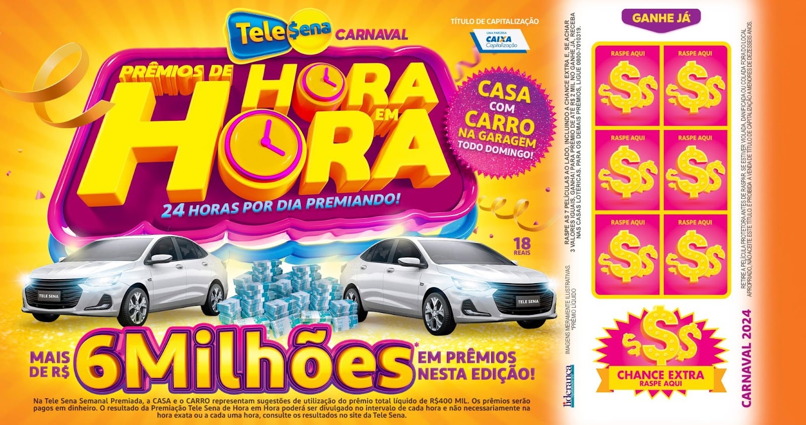 Resultado do primeiro sorteio da Tele Sena de São João de 2024