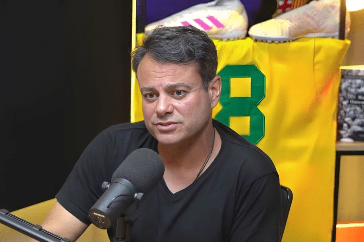 Eric Faria relembra momento marcante ao lado de Galvão Bueno: "O cara é ...