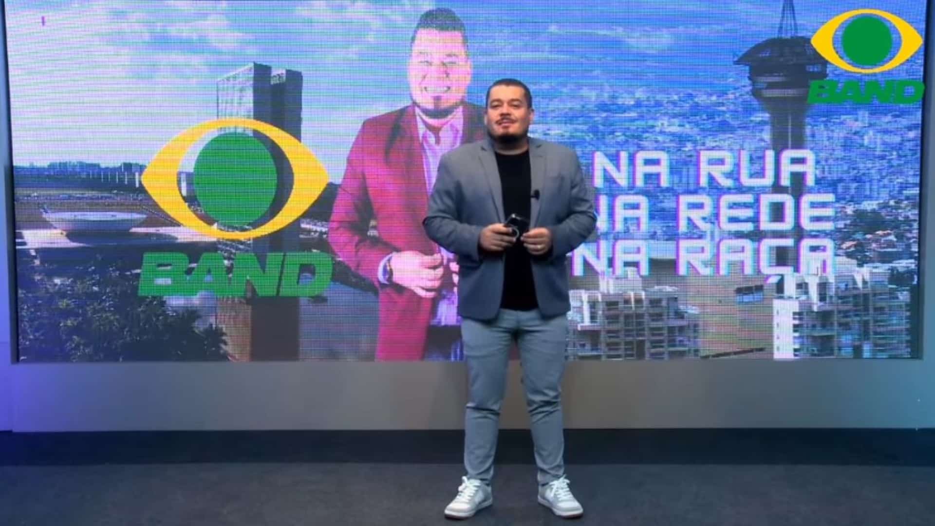 Band denuncia jornalista por usar marca da emissora mesmo sem ser funcionário