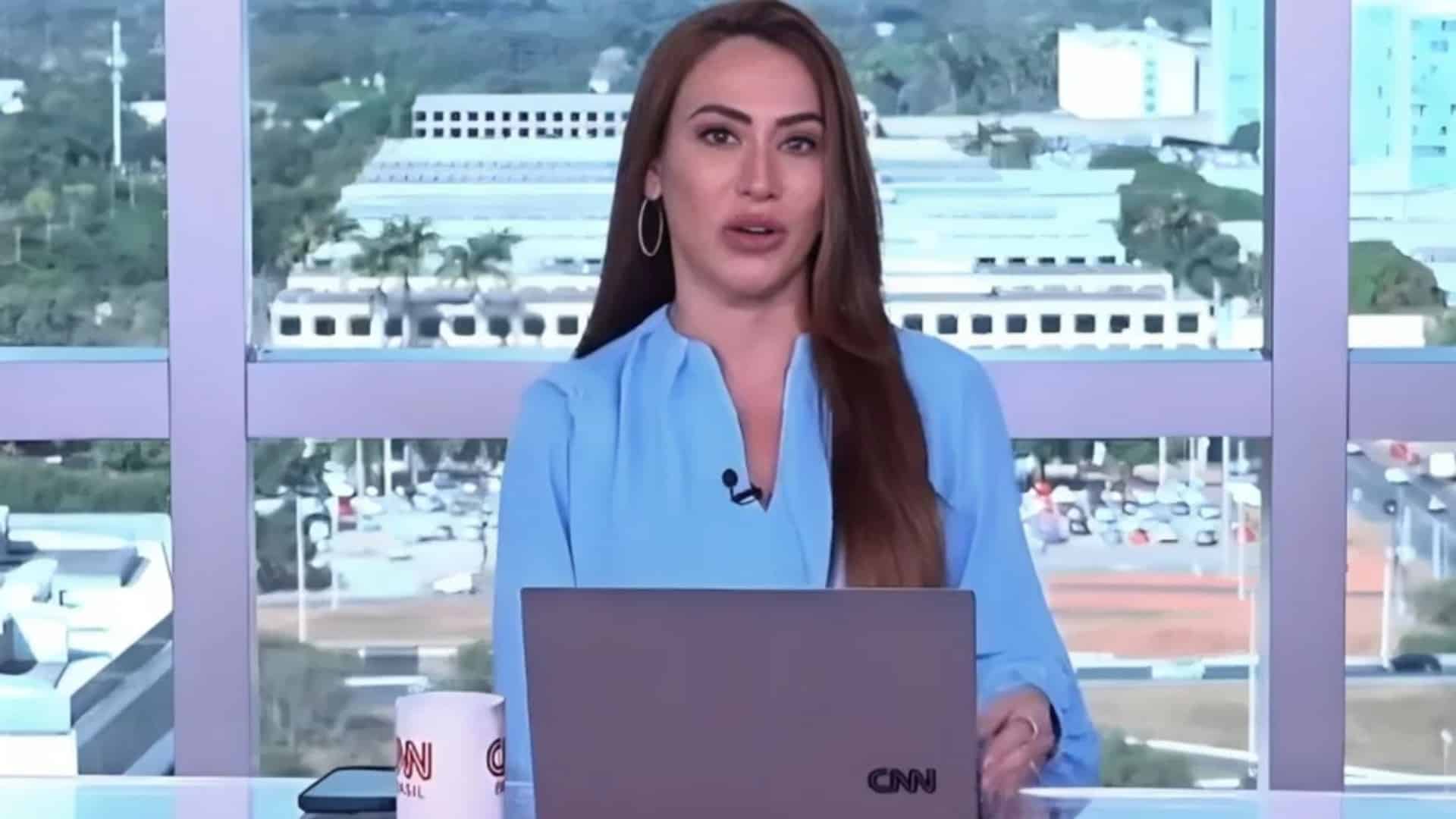 Âncora da CNN Brasil assusta público ao encerrar programa aos prantos ...