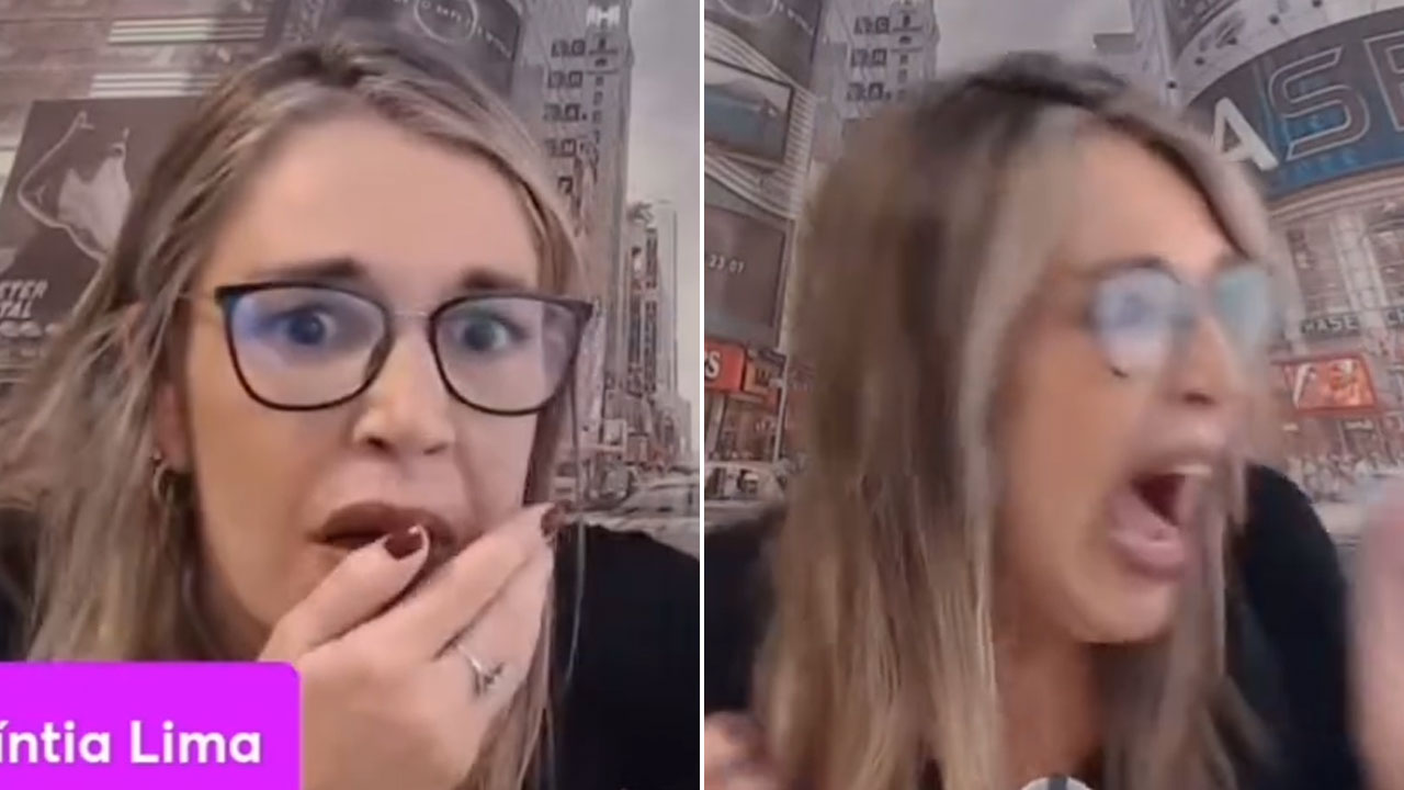 Ex-repórter de Sonia Abrão, Cíntia Lima tem live interrompida por tiroteio em São Paulo